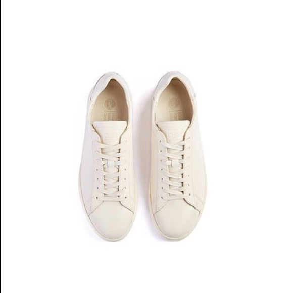 Clae | Shoes | New Rare Clae Bradley Leather Tonal Sneaker In Khaki ...